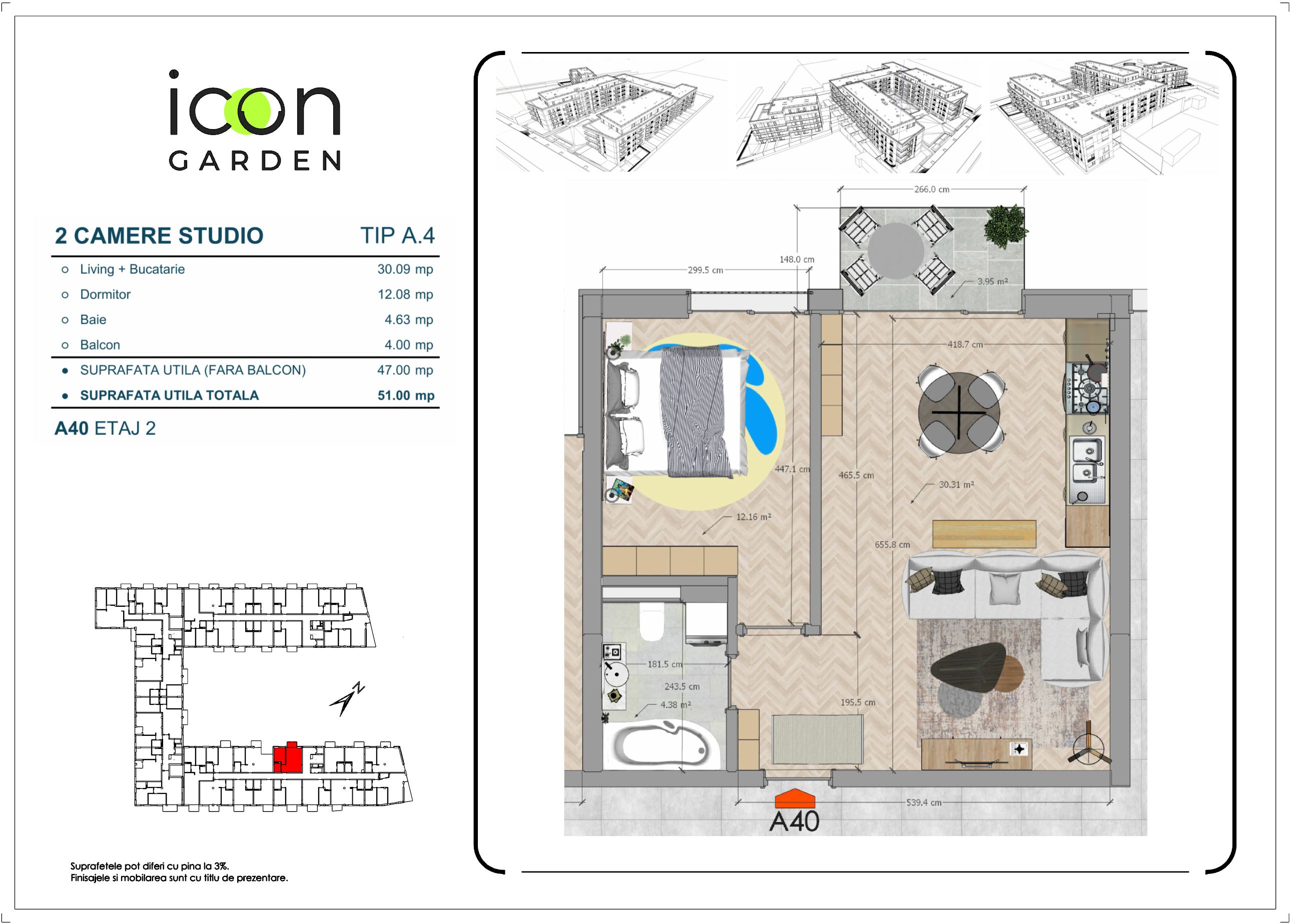 Apartamente - Icon Garden Residence